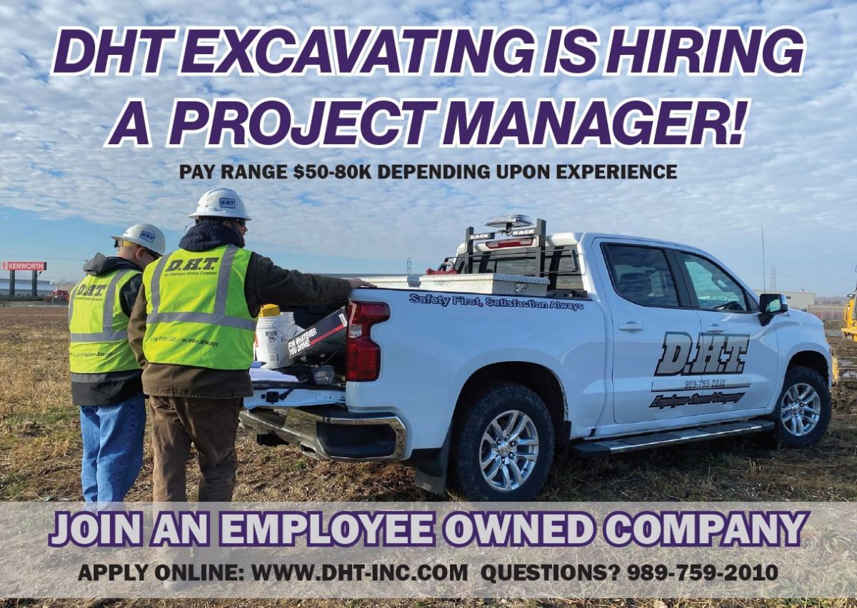 Join our team as DHT's Excavating Project Manager! - D.H.T.