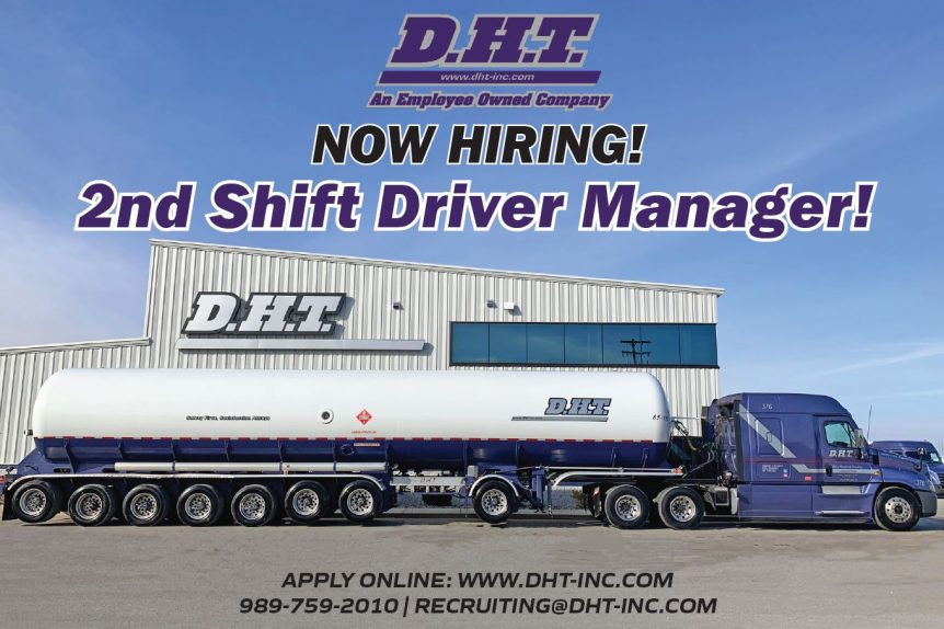 Hiring 2nd Shift Driver Manager! - D.H.T.