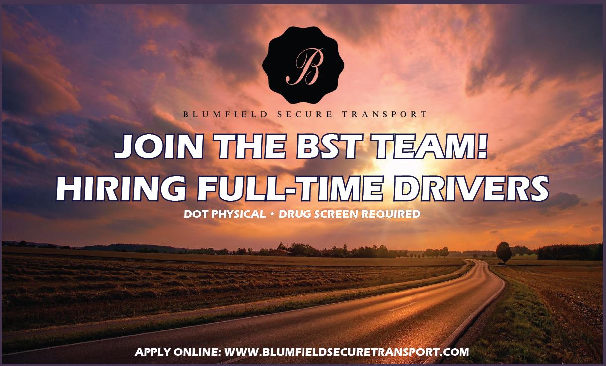 Join our Secure Transport Team! Full-Time Drivers Wanted! - D.H.T.
